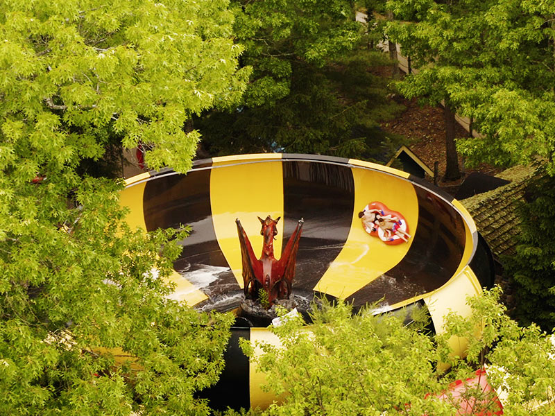 Dragon's Den Water Slide in Long Island, NY | Splish Splash