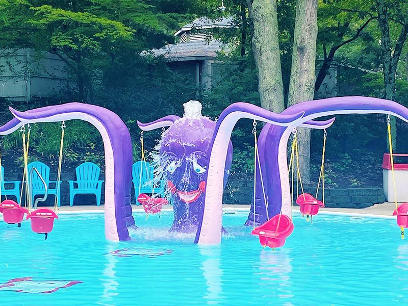 Octopus Pool with Swings | Splish Splash